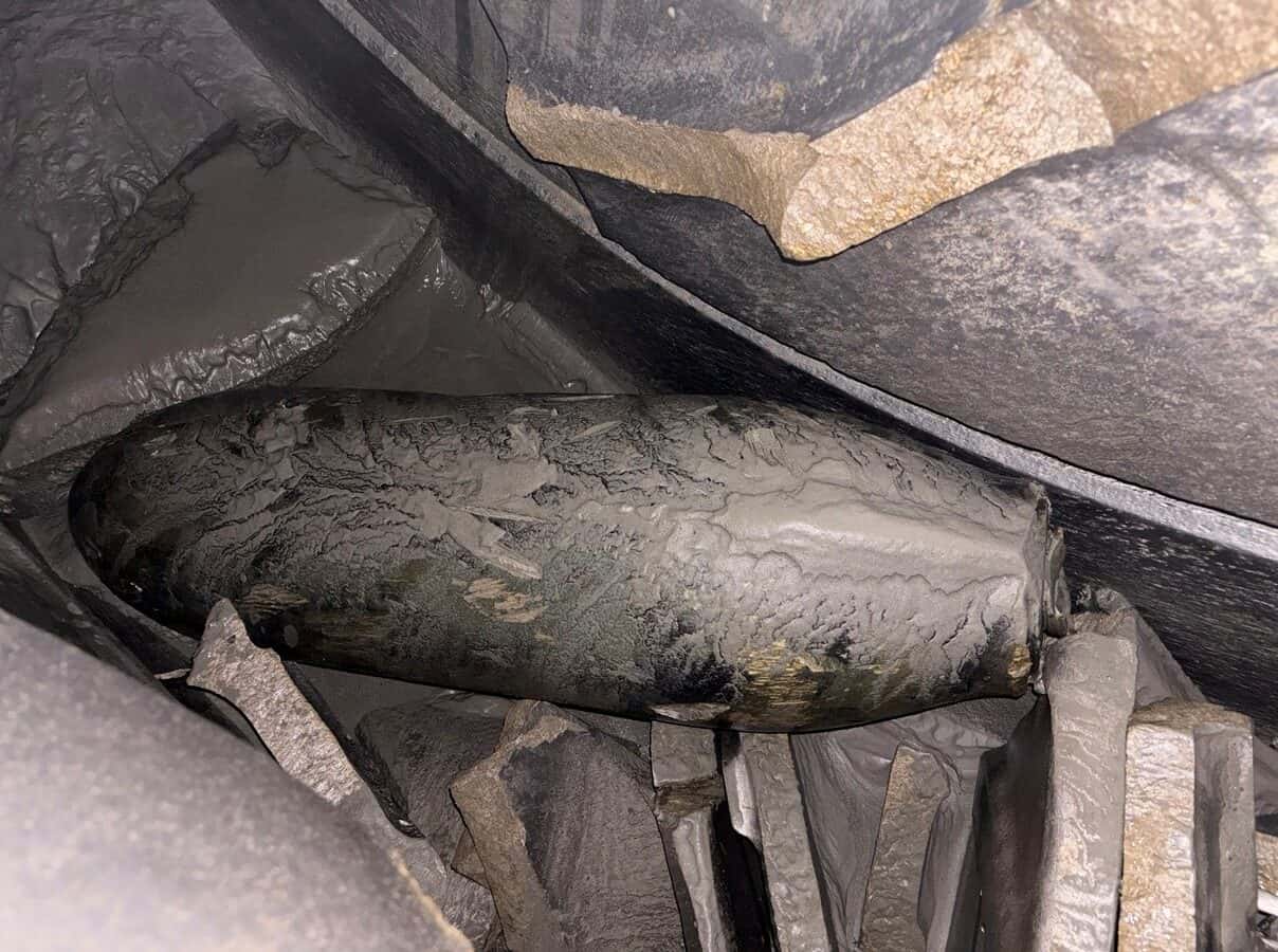 Explosief aan boord van baggerschip - Kustwacht Nederland